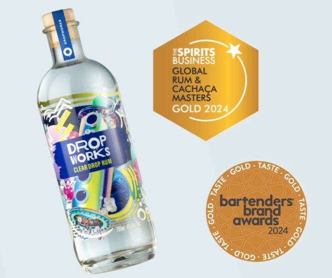 Clearly delicious: Clear Drop Rum by DropWorks Wins Multiple Golds in Prestigious Awards
