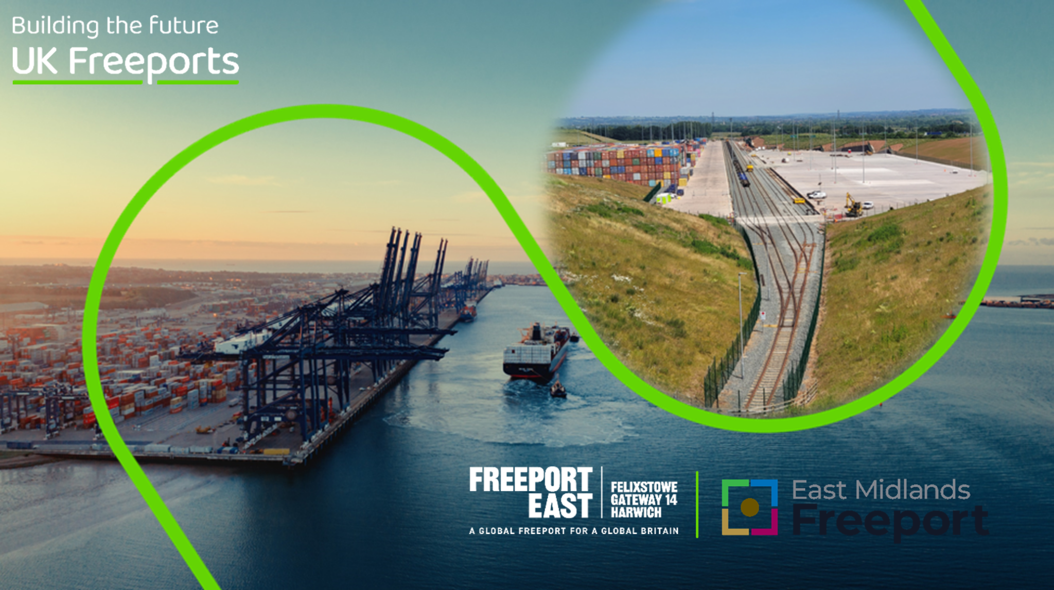 Freeport East and East Midlands Freeport Sign Green Freight Corridor ...